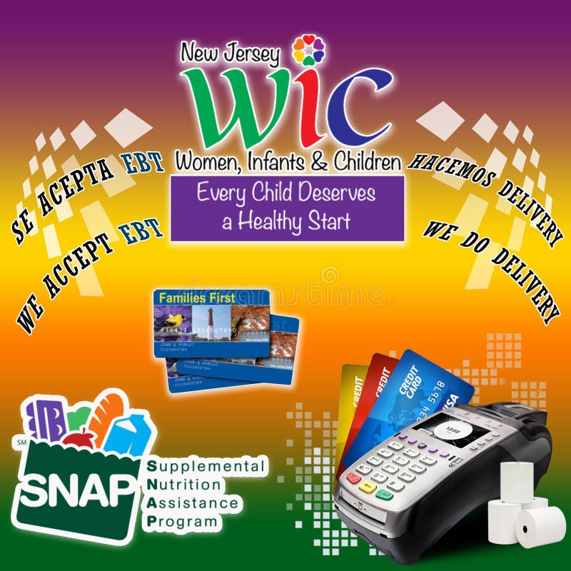 "Informative Banner Featuring WIC and SNAP Logos for Nutrition Programs ...