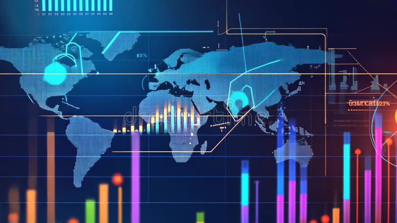 Dynamic Infographic Showcasing Online Business Analytics through ...
