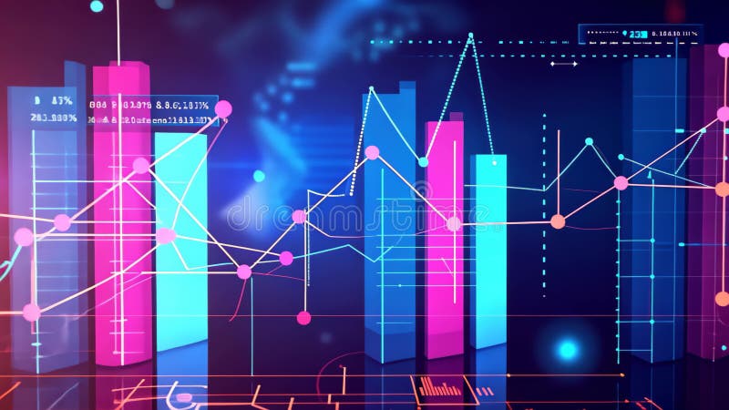 Dynamic Infographic Showcasing Online Business Analytics through ...