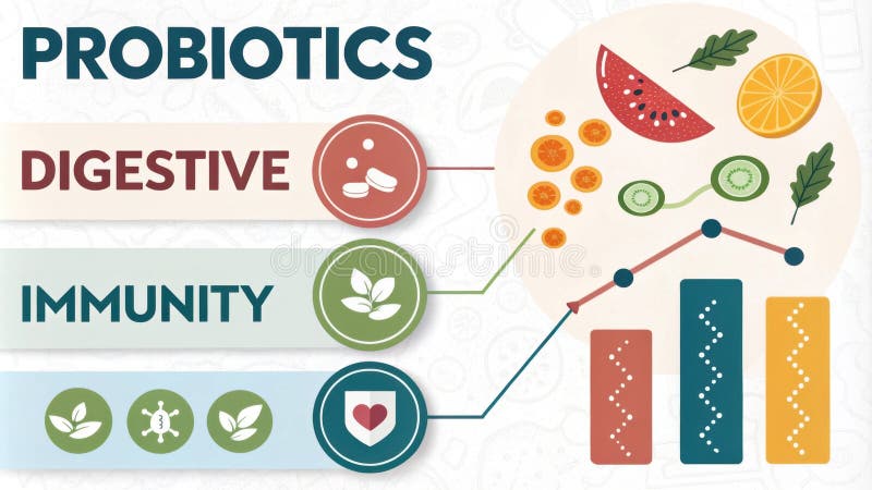 An Informative Infographic Visualizing the Benefits of Probiotics ...
