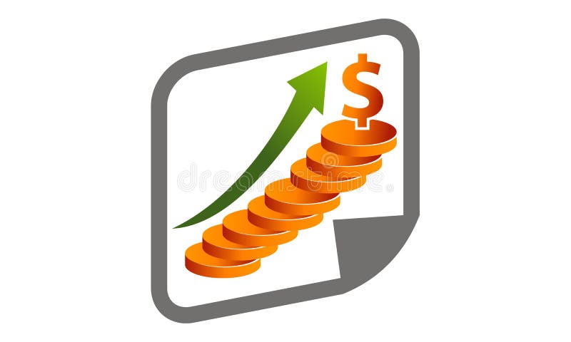 Informe De Negocios Logo Design Template Ilustración del Vector ...