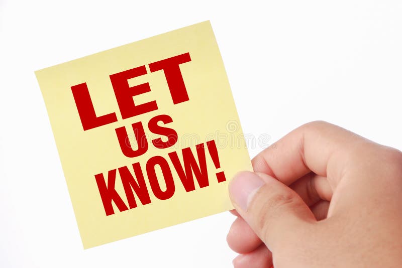 Informieren Sie uns stockfoto. Bild von bestätigend, kommunizieren ...