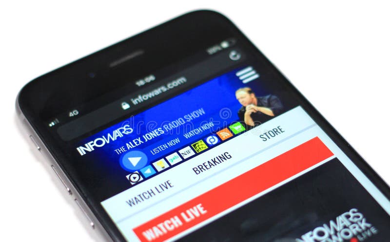 Info wars app logo editorial photography. Image of business - 75144927