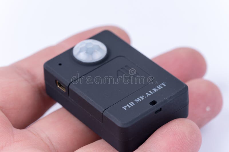 GSM spy bug with sim card stock image. Image of macro - 51948141