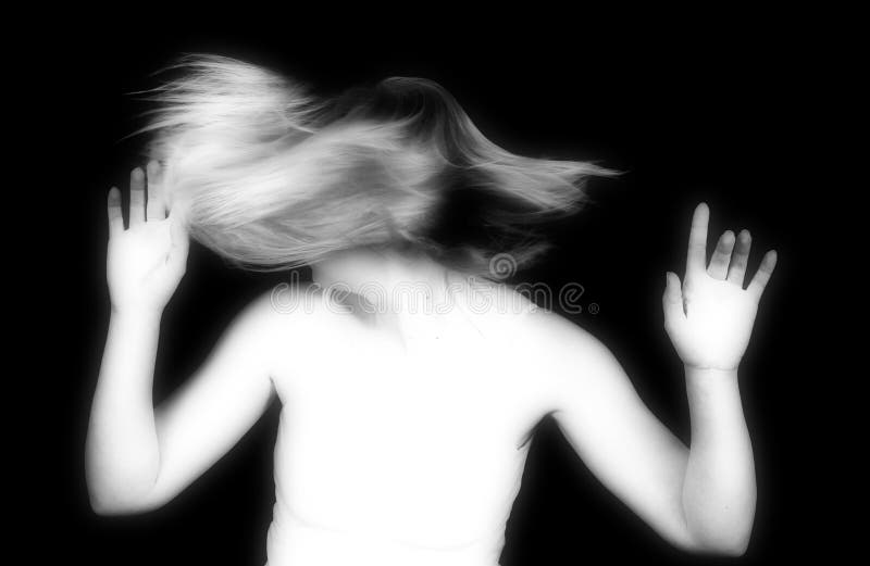 Beautiful hair stock photo. Image of embarassed, pose, concentrating ...