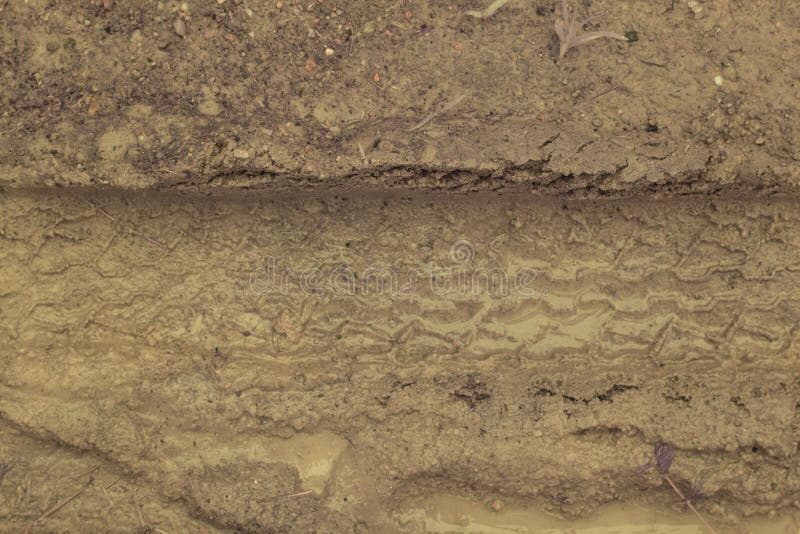 Image of the Rural Road Ground. Stock Image - Image of ground, field ...