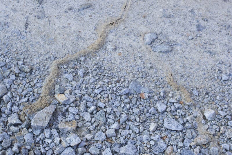 Image of the Rural Road Ground. Stock Photo - Image of rock, farm ...