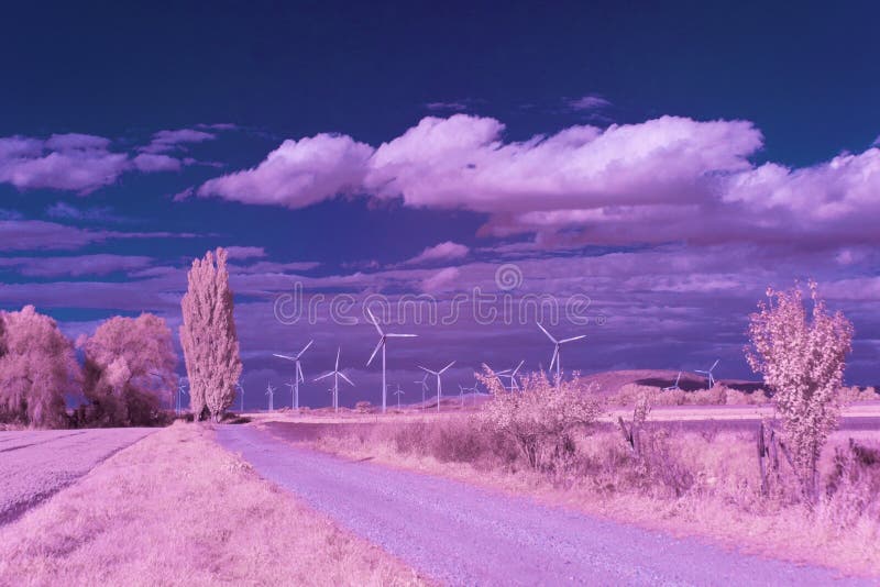 Infrared landscape stock image. Image of filter, view - 46623467