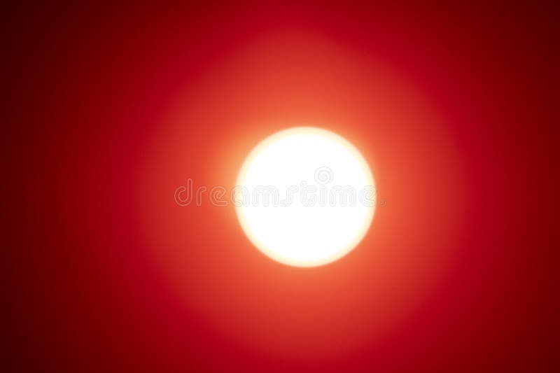 Infrared Photography of the Sun Star Stock Photo - Image of systen ...
