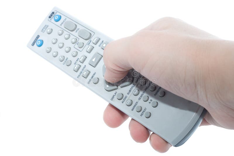 Infrared Remote Control Unit In Hand Picture. Image: 3654890