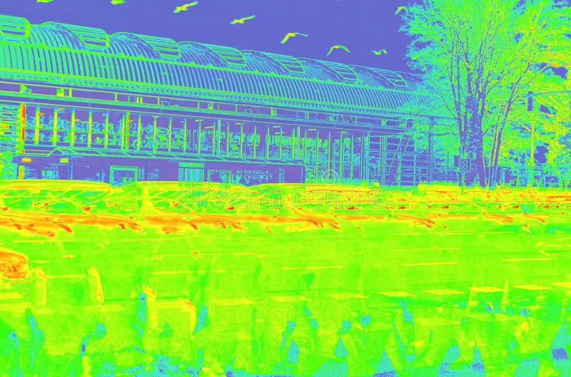 Infrared View of Heavy Fast Moving Traffic - Motion Infrared Map Stock ... Infrared View of Heavy Fast Moving Traffic - Motion Infrared Map Stock ...