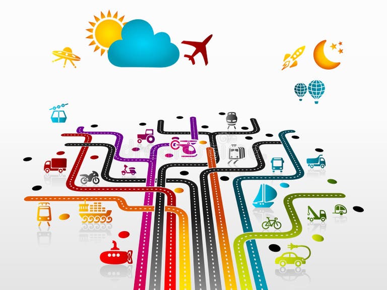 Transport Infrastructure Stock Illustrations – 95,423 Transport ...