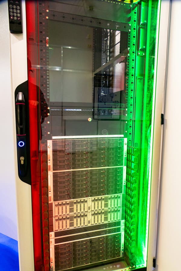 Infrastructure Cabinet To Protect Charging Rack Components. External ...