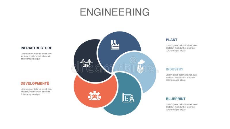 Infrastructure, Development, Plant Stock Vector - Illustration of ...