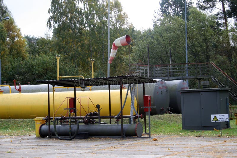 Infrastructure in the Factory Stock Photo - Image of manufacturing ...