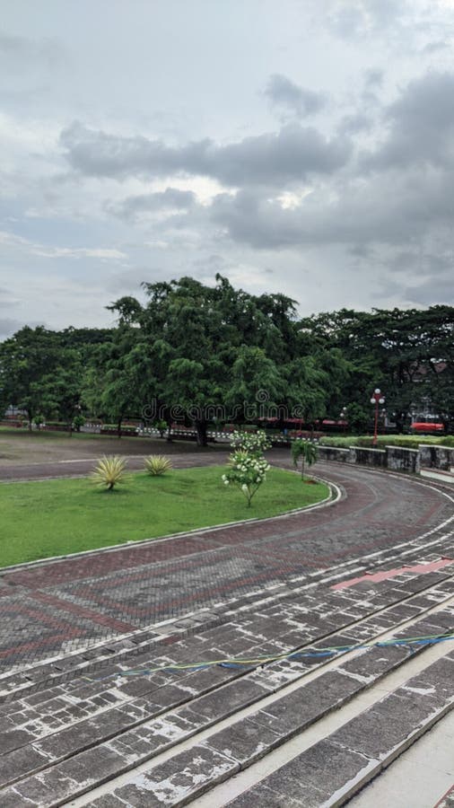 Infrastructure of the Gadjah Mada University. Stock Photo - Image of ...