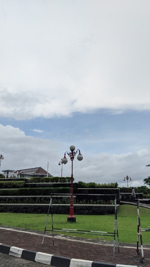 Infrastructure of Gadjah Mada University. Stock Image - Image of ...