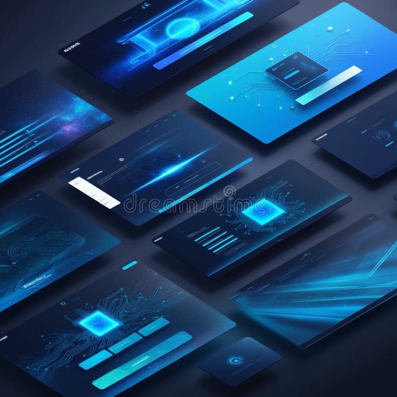 Infrastructure Technology of Networking Connections Background Stock ...