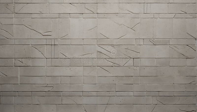 Rhythmic Textures: Seamless Concrete Panel. AI Generate Stock ...