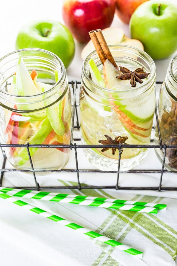 Infused water stock photo. Image of garnish, healthy - 61057674
