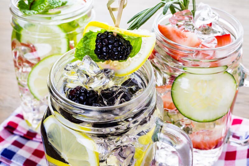 Infused water stock image. Image of food, infused, flavored - 54386669