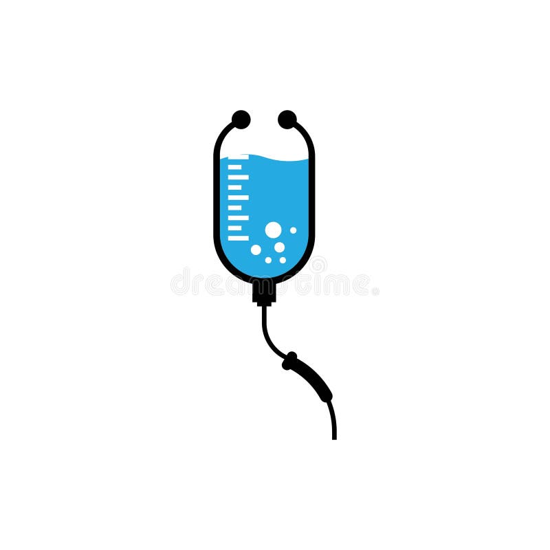 Infusion Icon Logo Vector Design Template Stock Vector - Illustration ...