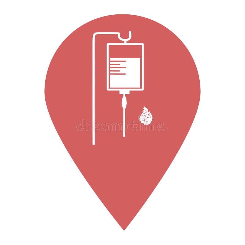 Infusion Location Map Pin Icon. Element of Map Point for Mobile Concept ...