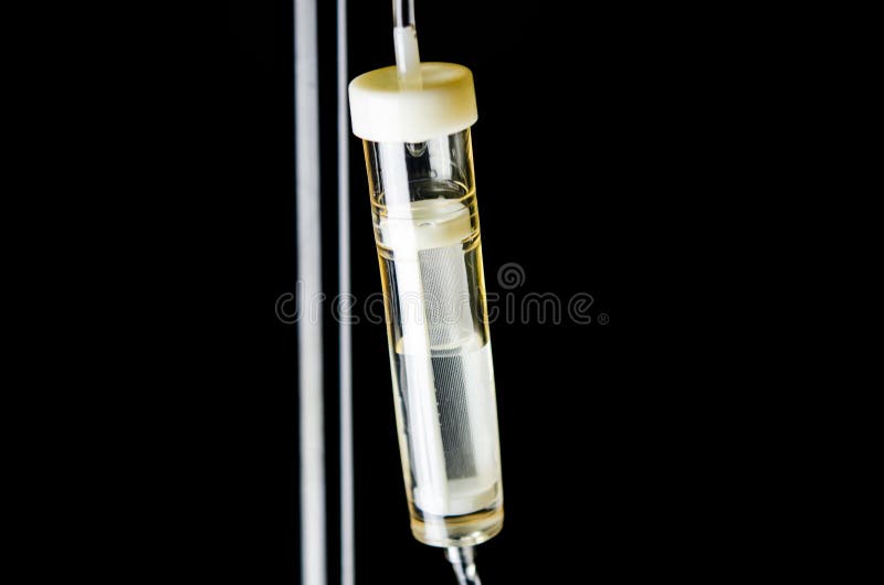 An Infusion System Filter for Intravenous Infusions Stock Photo - Image ...