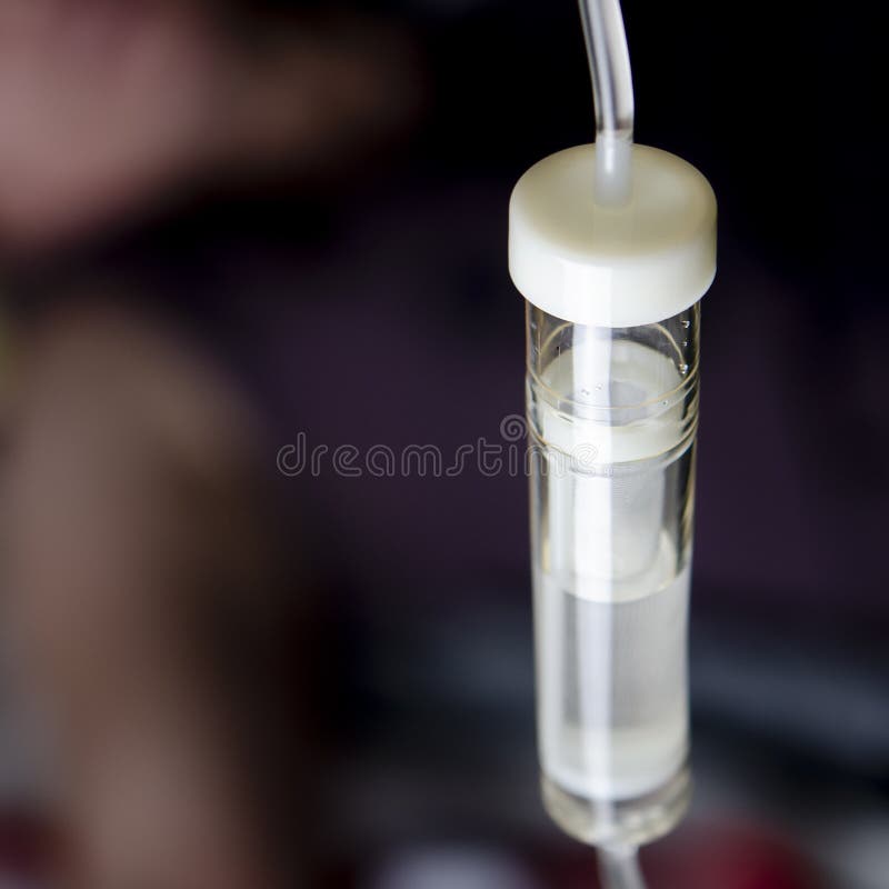 An Infusion System Filter for Intravenous Infusions Stock Photo - Image ...