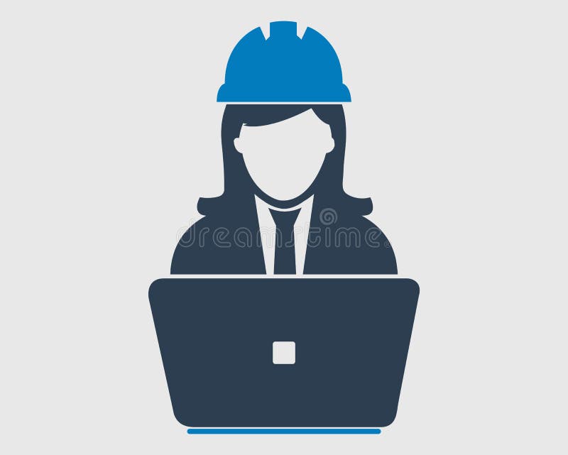 Ingénieur Informaticien Icon Illustration de Vecteur - Illustration du ...