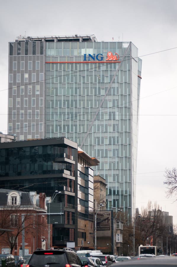 Ing bank headquarter editorial stock photo. Image of headquarter - 51743143