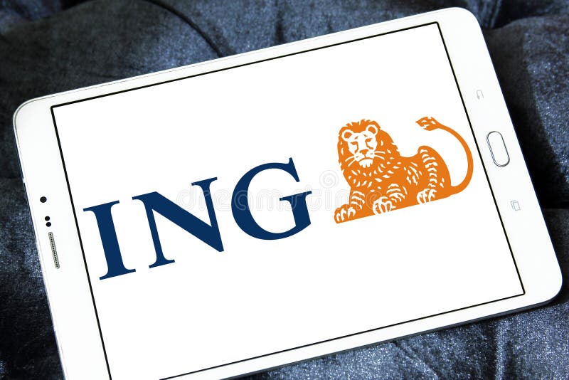 Ing Bank and Insurance Logo Editorial Photography - Image of commercial ...