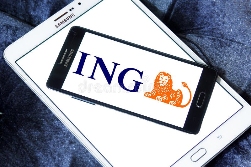 Ing bank logo editorial photo. Image of icon, banking - 77033206