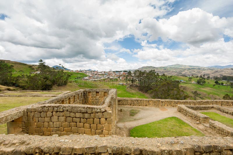 El Castillo at Ingapirca, Ecuador Stock Image - Image of ancient ...