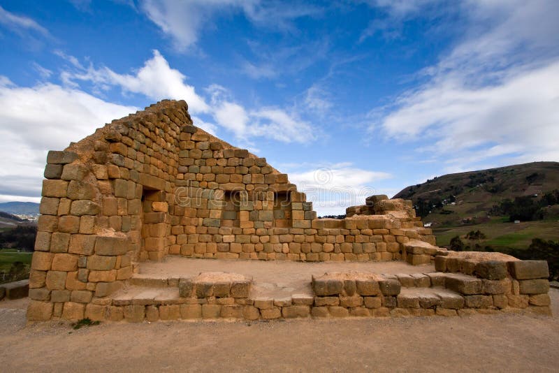 Ingapirca Important Inca Ruins in Ecuador Stock Image - Image of ...