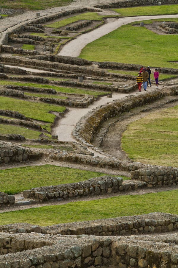 Ingapirca Important Inca Ruins in Ecuador Stock Photo - Image of legend ...