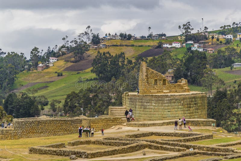 Ruinas de ingapirca foto de archivo editorial. Imagen de terraza ...