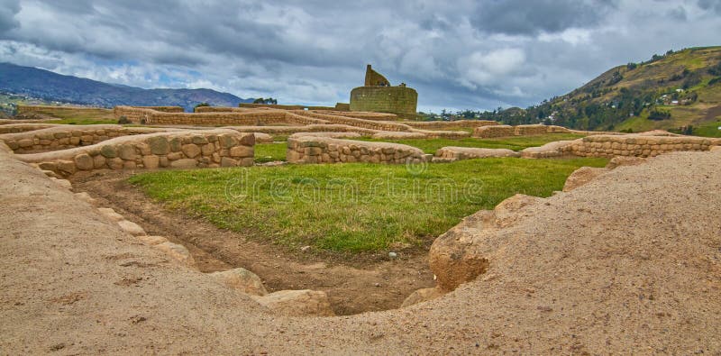 Ingapirca Ruins stock photo. Image of civilization, ecuadorian - 64901648