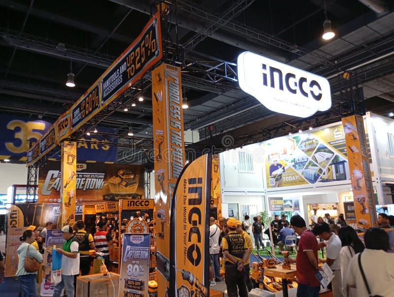 Ingco Tools Booth at Philconstruct Expo in Pasay, Philippines Editorial ...