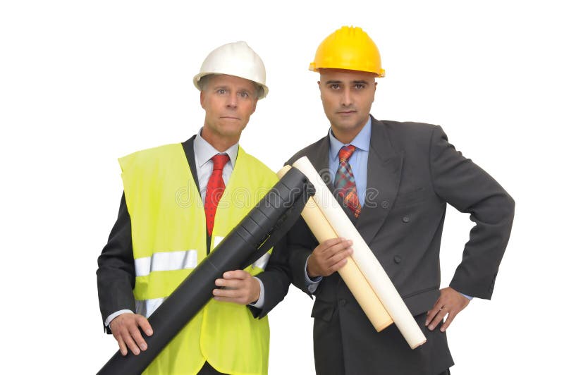 Ingenieure stockbild. Bild von person, geschäft, attraktiv - 7976335