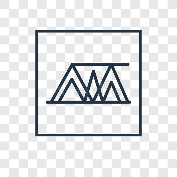 Ingenuity Concept Vector Linear Icon Isolated on Transparent Background ...