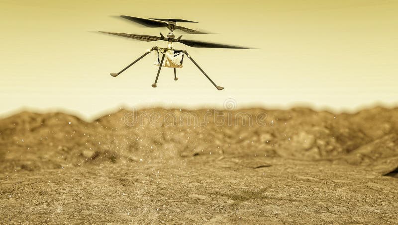 The Ingenuity Drone-helicopter Has Separated from the Perseverance ...