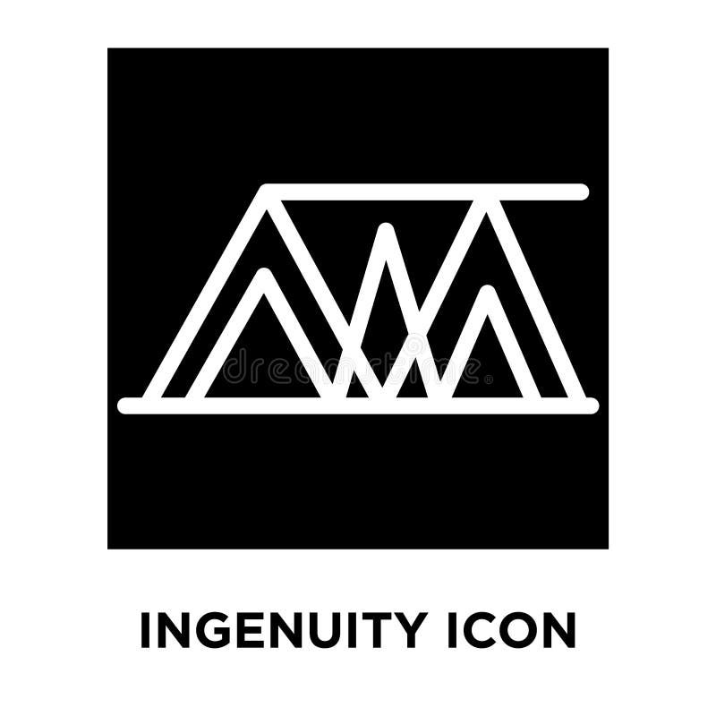 Ingenuity Concept Vector Linear Icon Isolated on Transparent Background ...