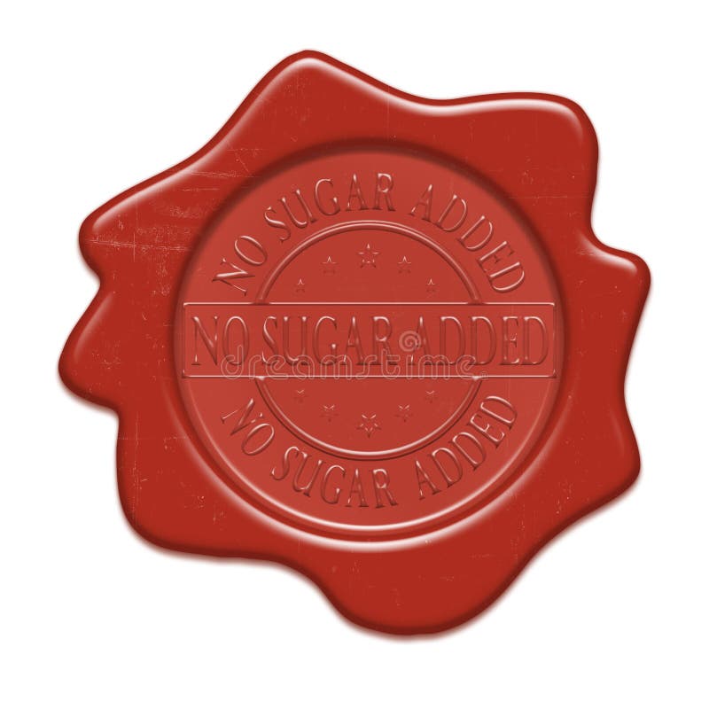 Inget tillfogat socker stock illustrationer. Illustration av inte ...