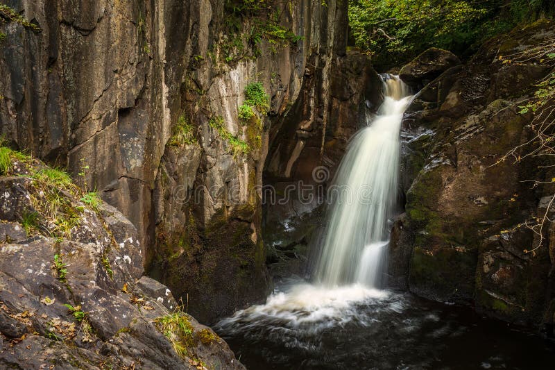 Ingleton Falls stock photo. Image of environment, mountain - 309326266
