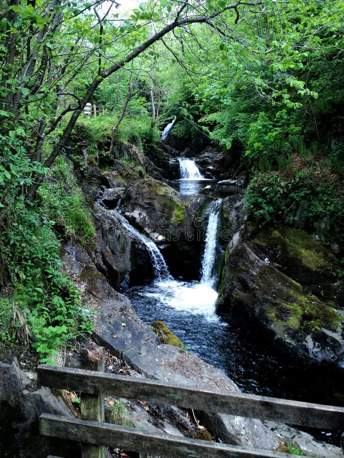 Ingleton Waterfall Stream stock image. Image of ingleton - 84314183