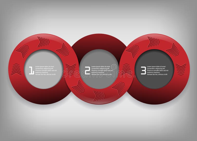 Ingographic Vector Round Design Stock Vector - Illustration of ...