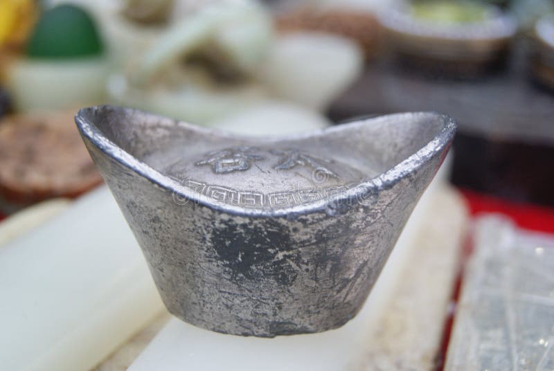Ingot, china coins stock image. Image of ancient, currencies - 37365325