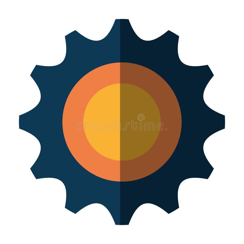 Ingranaggi, Dente O Icona Isolata Ruota Illustrazione Vettoriale ...