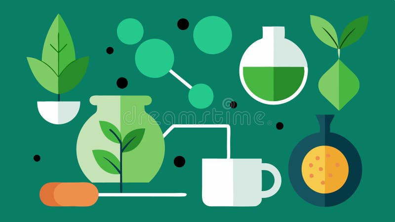 Ingredient Breakdown Various Organic Ingredients Like Green Tea and ...